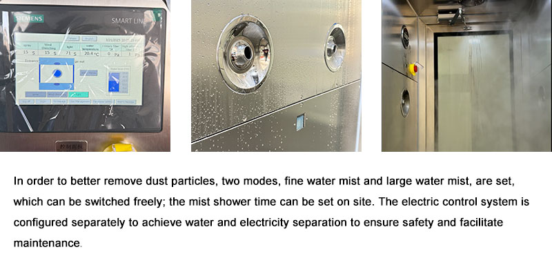 Mist Air Shower Spray air shower room manufacturer